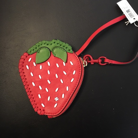 Tory Burch | Bags | Nwt Tory Burch Strawberry Coin Purse | Poshmark